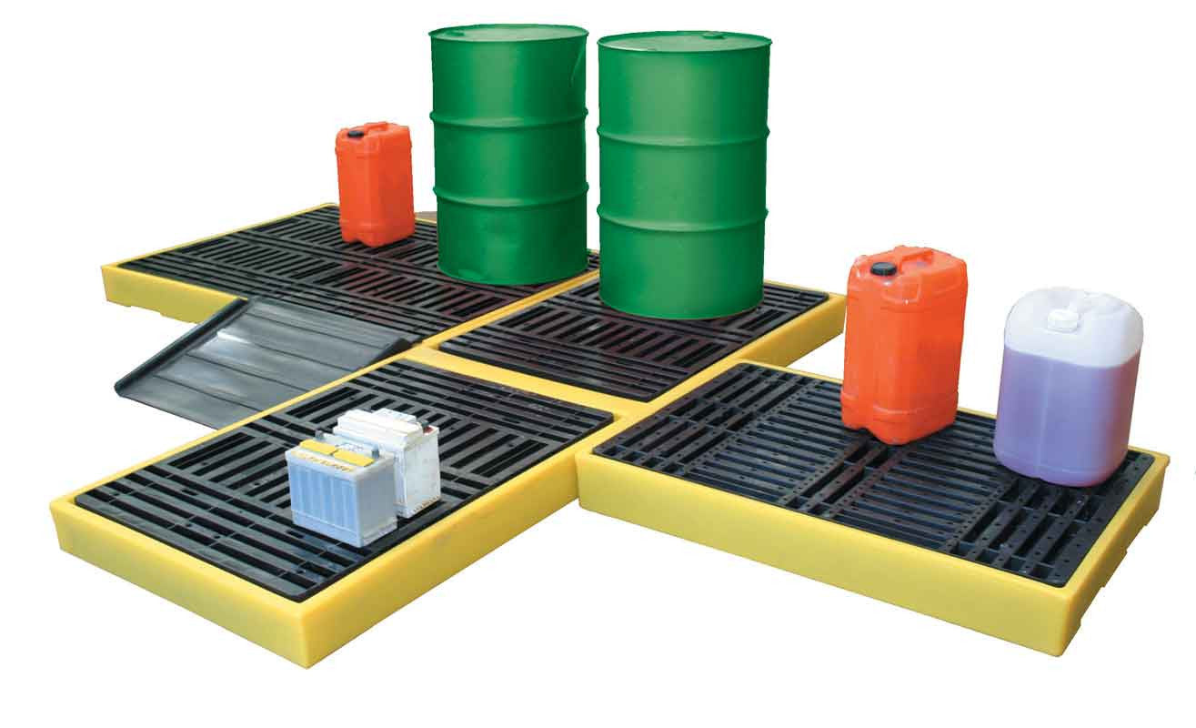 Bunded Flooring Spill Decking In-line - BF4S – Oil Spill Products
